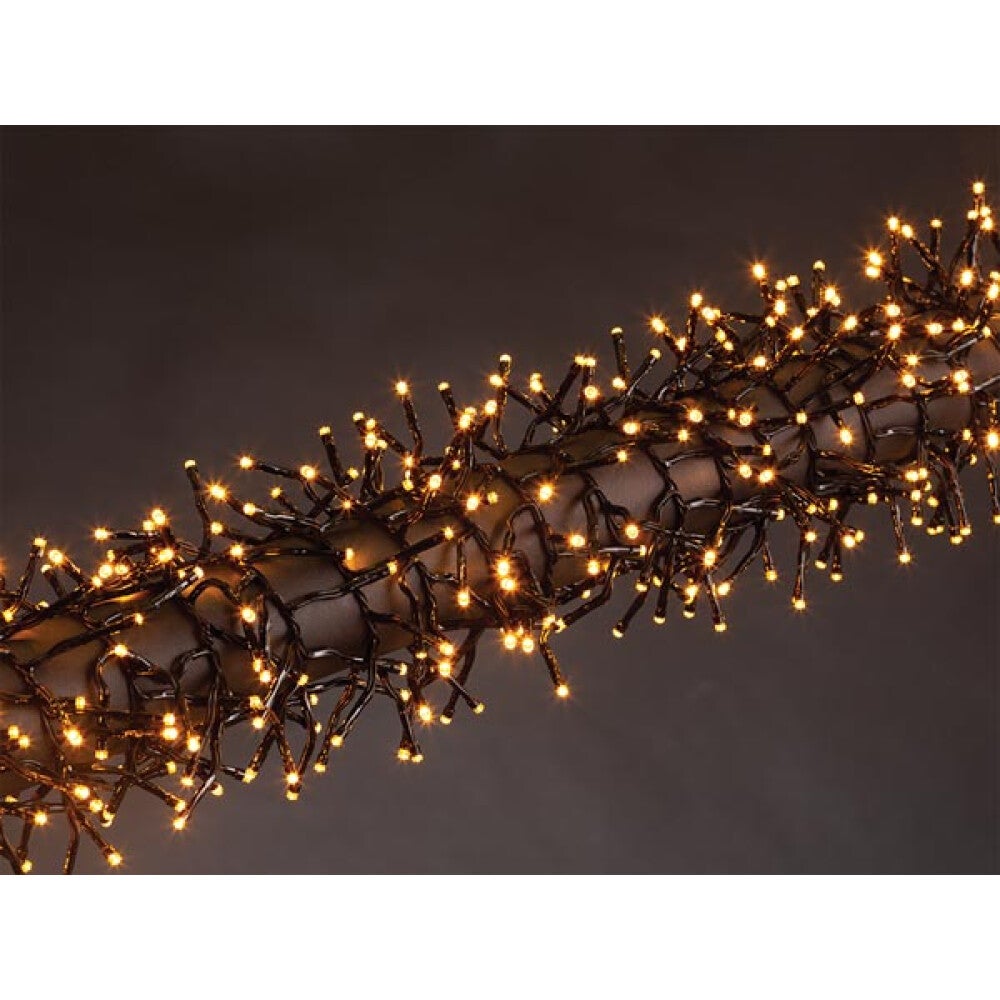 KUMA LED - 12 m - 1020 LED - arizona blanc - câble noir - modulateur ...