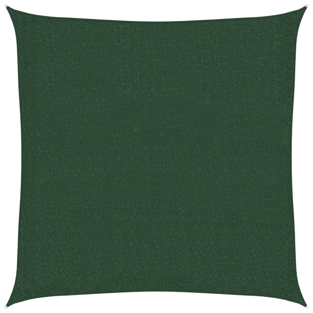 Toile à voile PEHD vert foncé 160 g/m2 2,5x2,5 m | Leroy Merlin