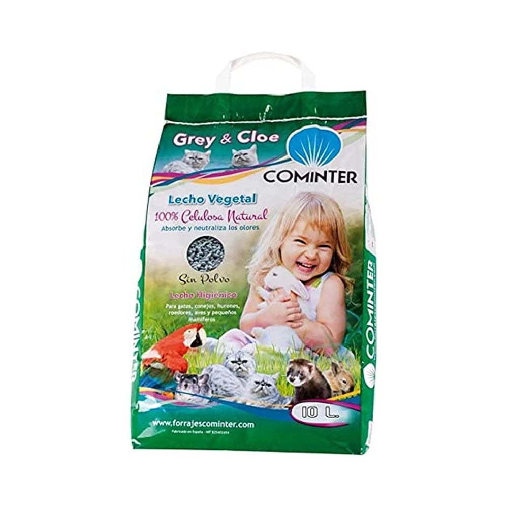 Lecho Vegetal Papel para Roedores Cominter - 10 Litros | Leroy Merlin