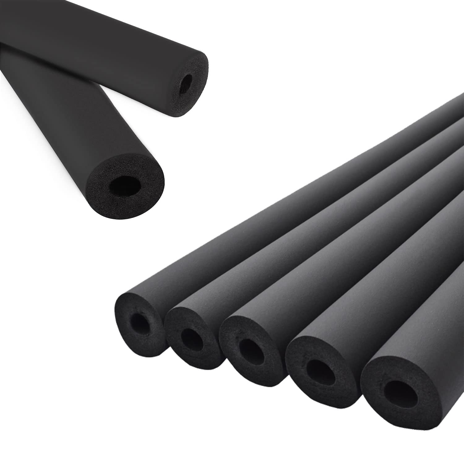 5PCS Tube en mousse isolé thermiquement pour tuyaux de climatisation ...