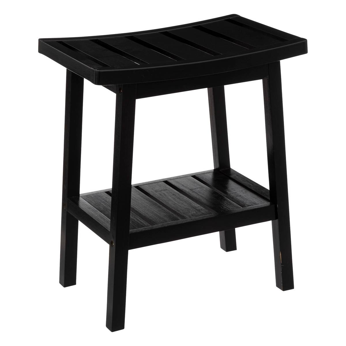 5five - tabouret rangement bambou noir | Leroy Merlin