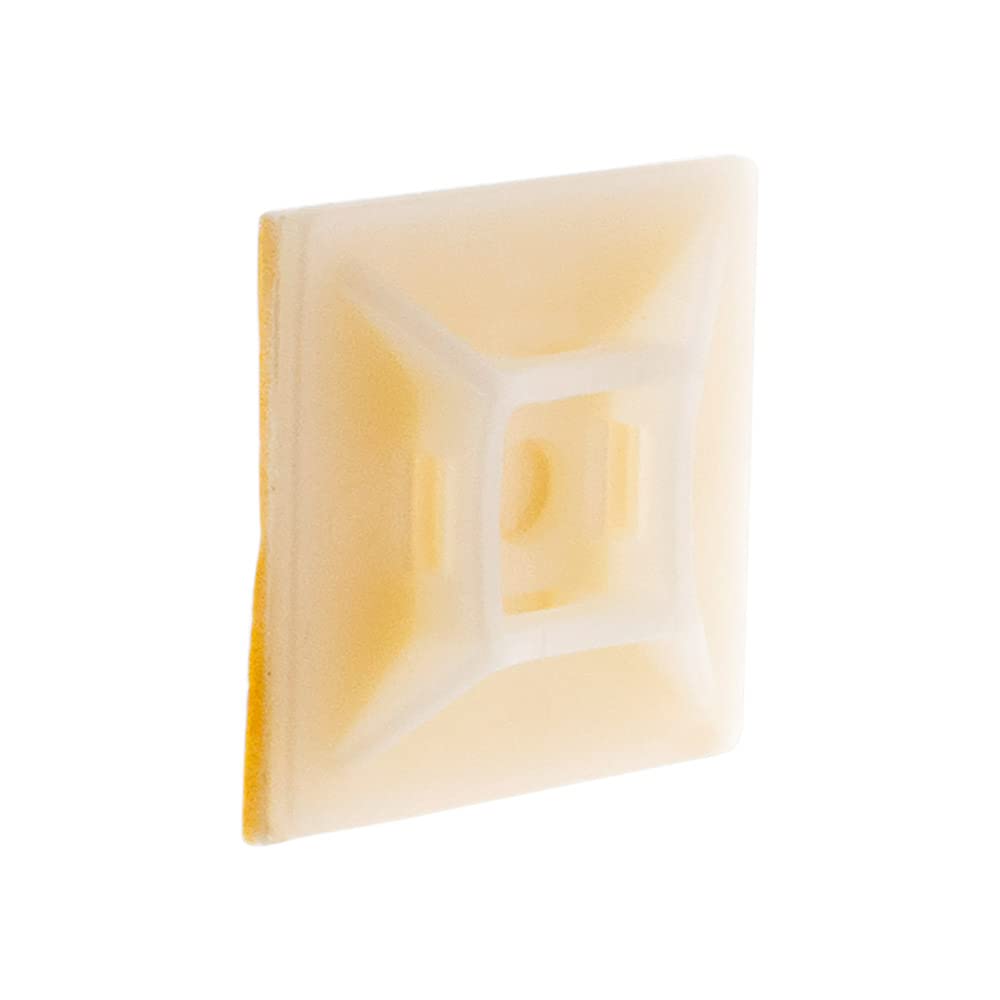 10 bases adhesivas para bridas - Zenitech | Leroy Merlin