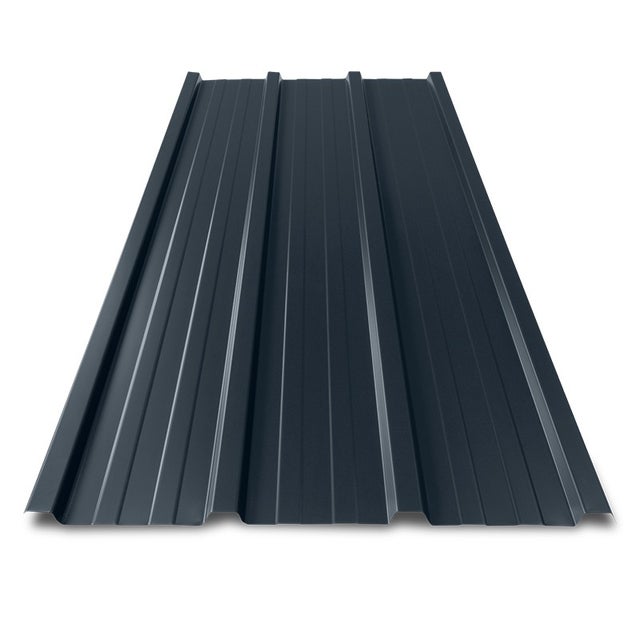 Toiture bac acier gris anthracite au meilleur prix | Leroy Merlin