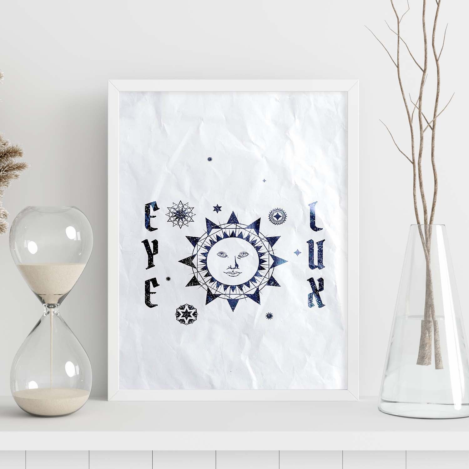 Illuminati Sheet Oculaires Affiches Avec Des Illustrations Magiques Et ...