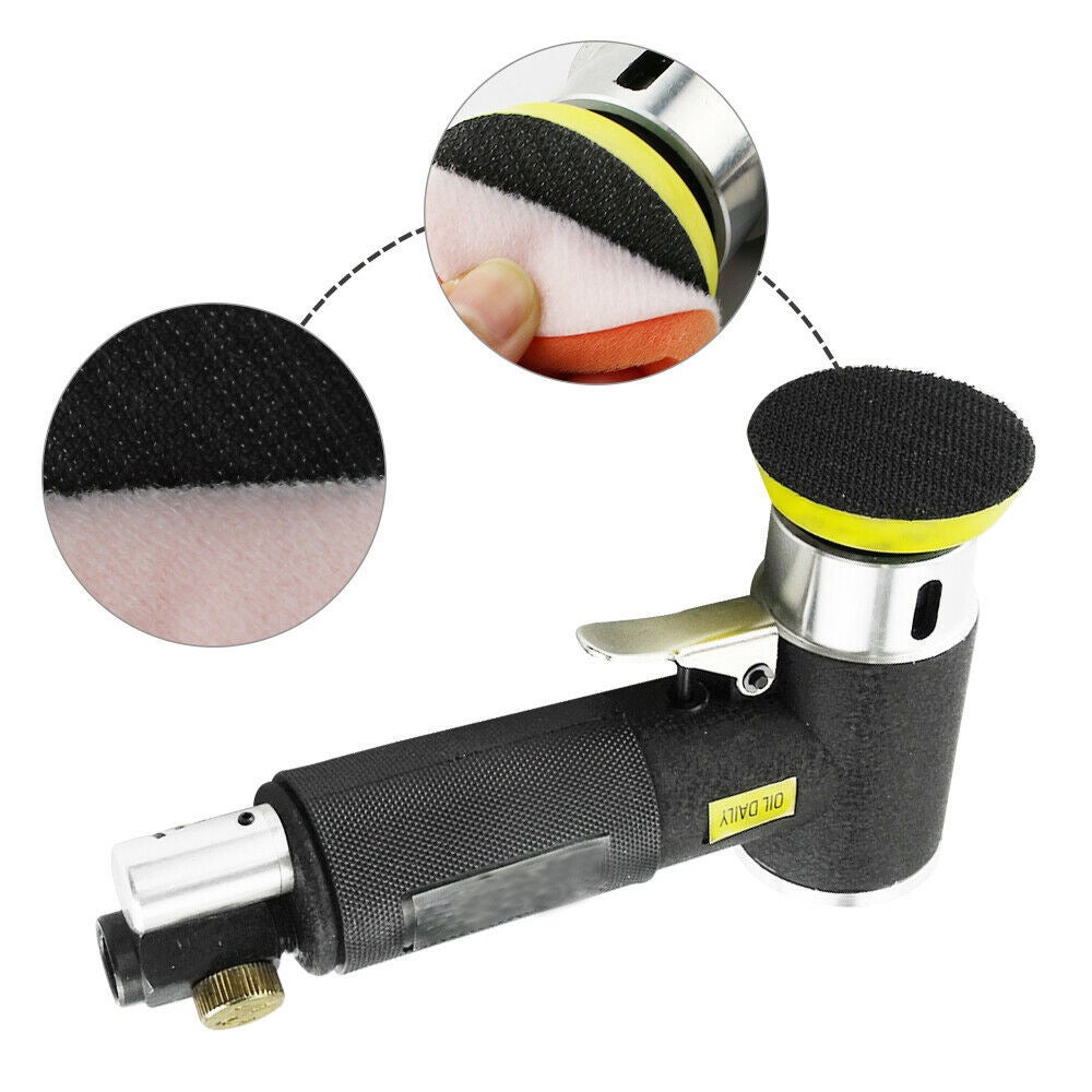 Lijadora orbital aleatoria neumática mini, lijadora orbital mini de 25 ...