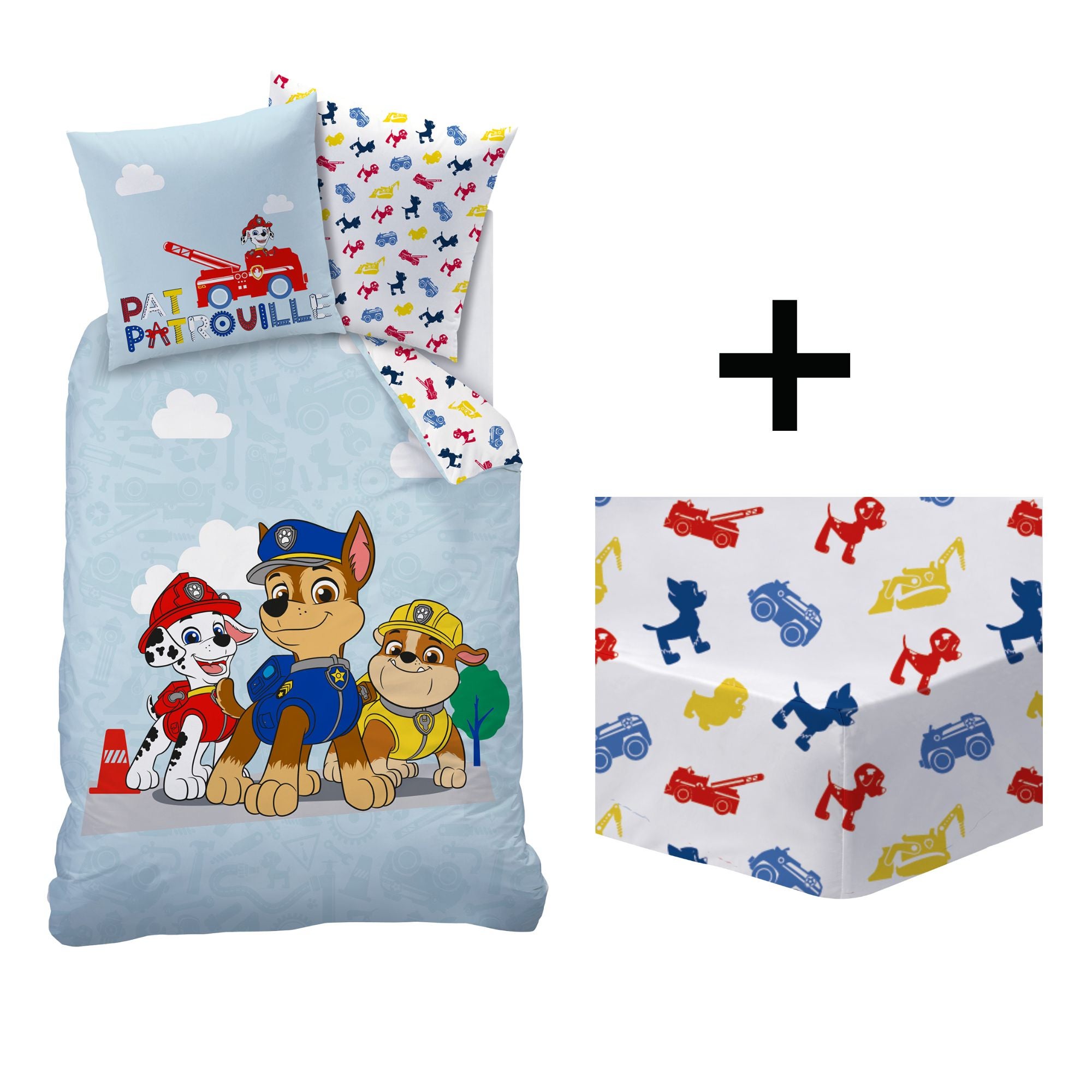 Drap Housse Pat Patrouille