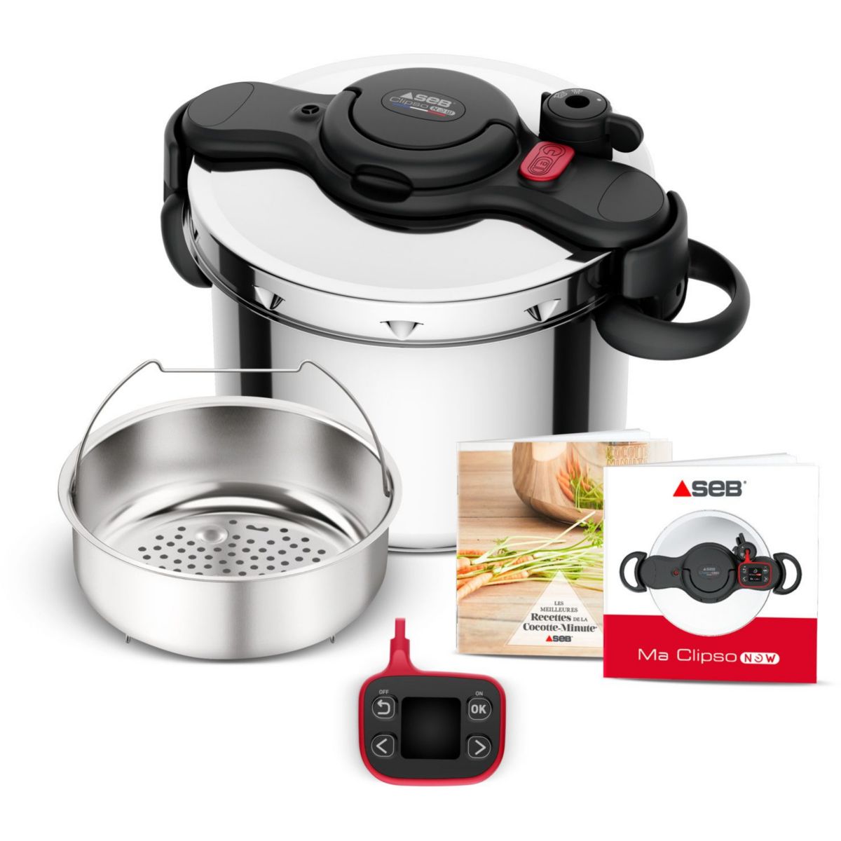 Autocuiseur SEB Clipso Minut Now+ 9L P4904950 | Leroy Merlin