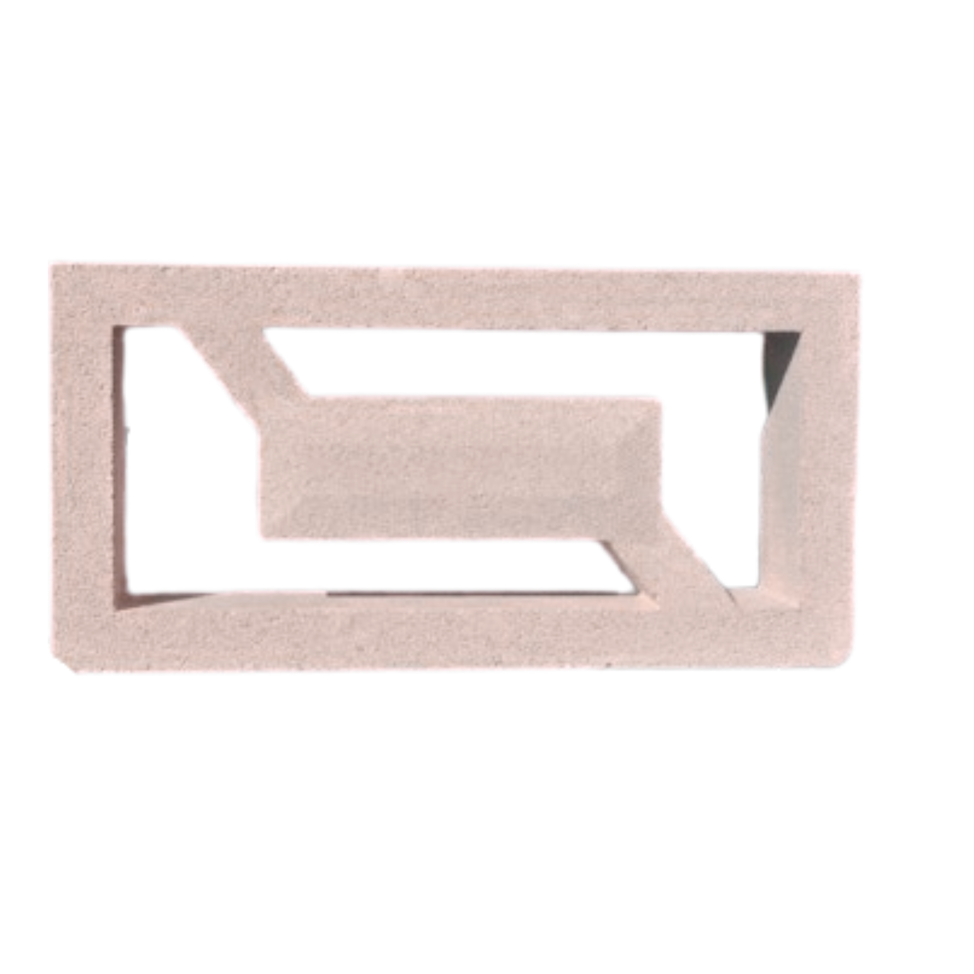Lot de 75 pièces - CLAUSTRAS BÉTON - Modèle INCA dimensions 20x40x7.8cm ...