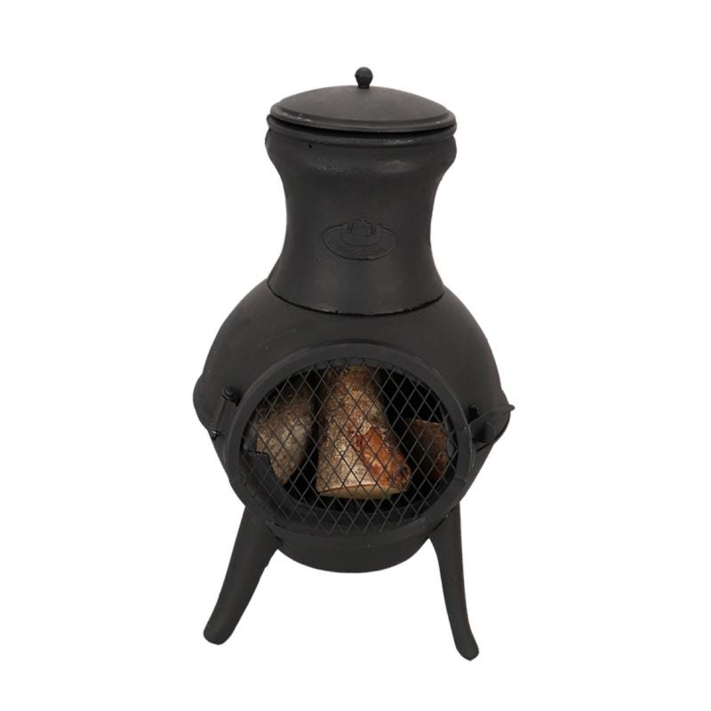 Chauffe Terrasse 70cm Noir Fonte Acier Esschert Design BV | Leroy Merlin
