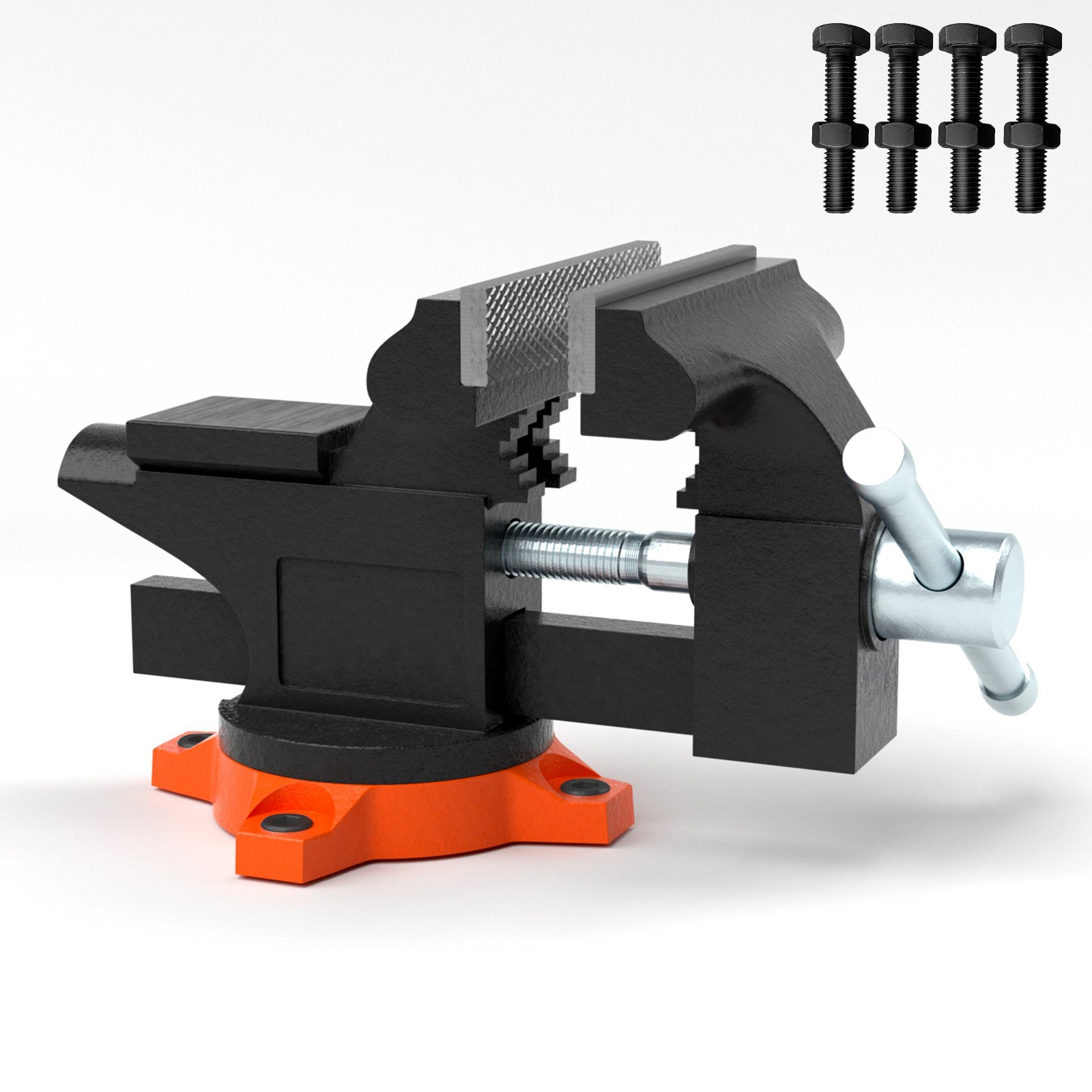 Étau d'établi,SucceBuy largeur mâchoire de 4,5 pouces,ouverture 3,3 ...