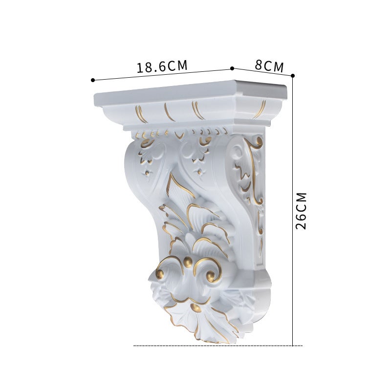 Colonnes, portes et supports de poutres de style romain européen ; en ...