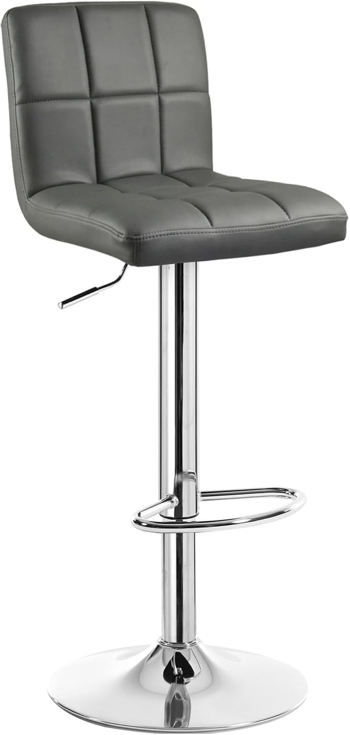 WOLTU Tabouret de Bar en Cuir Artificiel, avec Bien Assise rembourrée ...