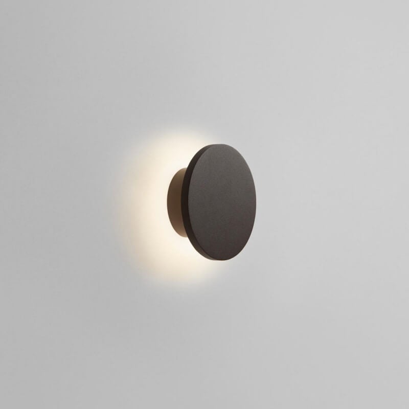 SOHO W1 - applique ronde led switch tune 12 cm - Light Point - (noir ...