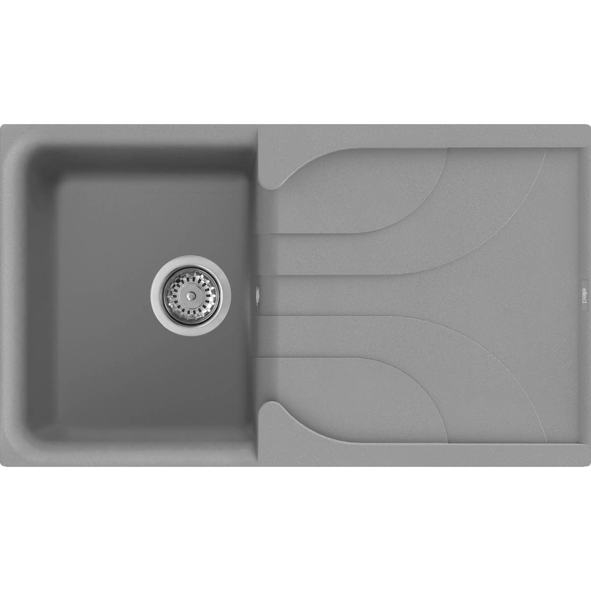 Elleci Ego 400 Lavello montato su piano Rettangolare Granitek | Leroy Merlin