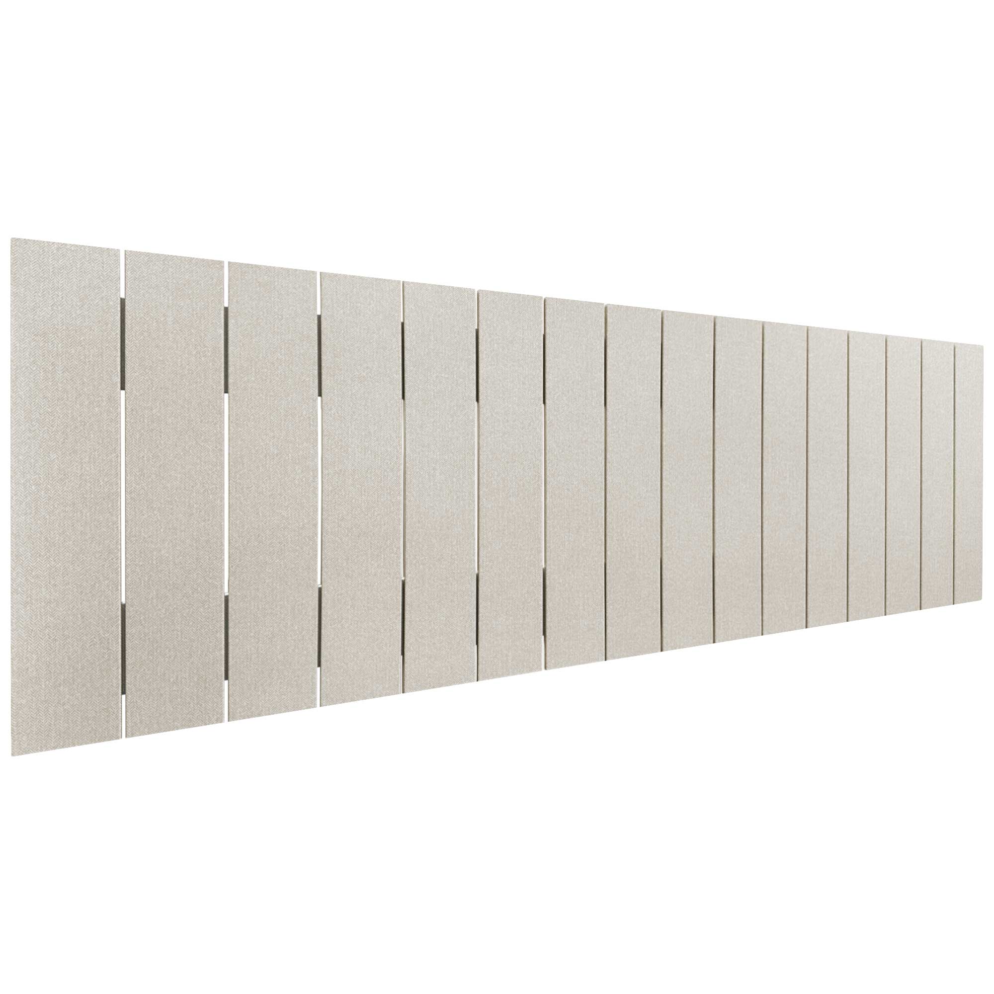 DHOME Tête de lit en bois recyclé MDF Style Palette Verticale Lit en ...