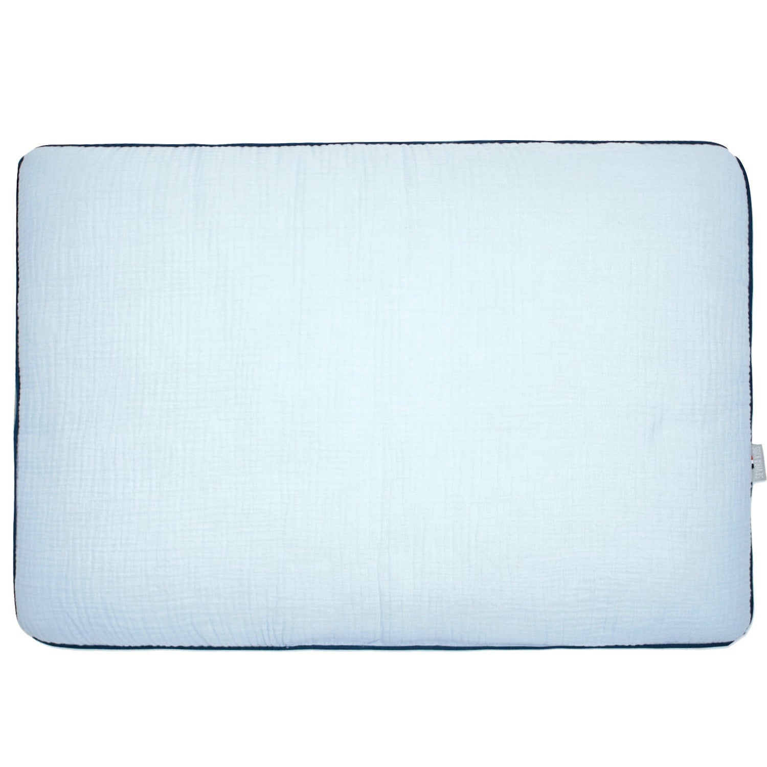 Oreiller plat en gaze de coton, Jeanne 60 x 40 cm | Leroy Merlin
