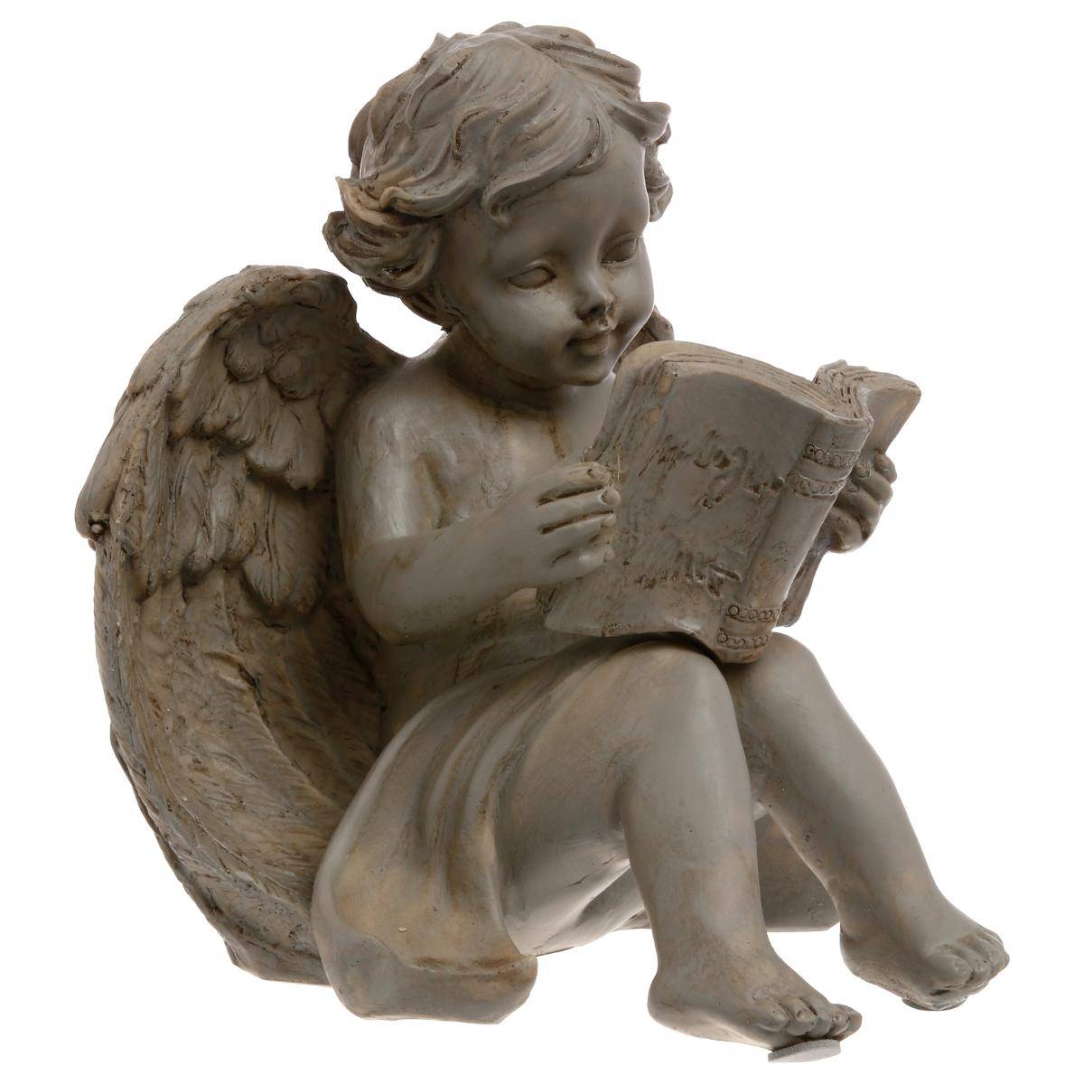 Atmosphera - "Estatuilla ""Ángel"" sentado - H15 -5 cm" - Modelo 4 ...