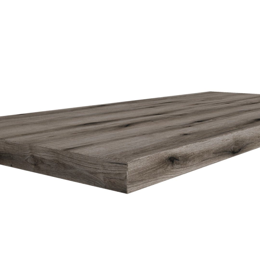 PIANO IN LEGNO ROVERE FOSSILE PER LAVABO APPOGGIO 100CM | Leroy Merlin