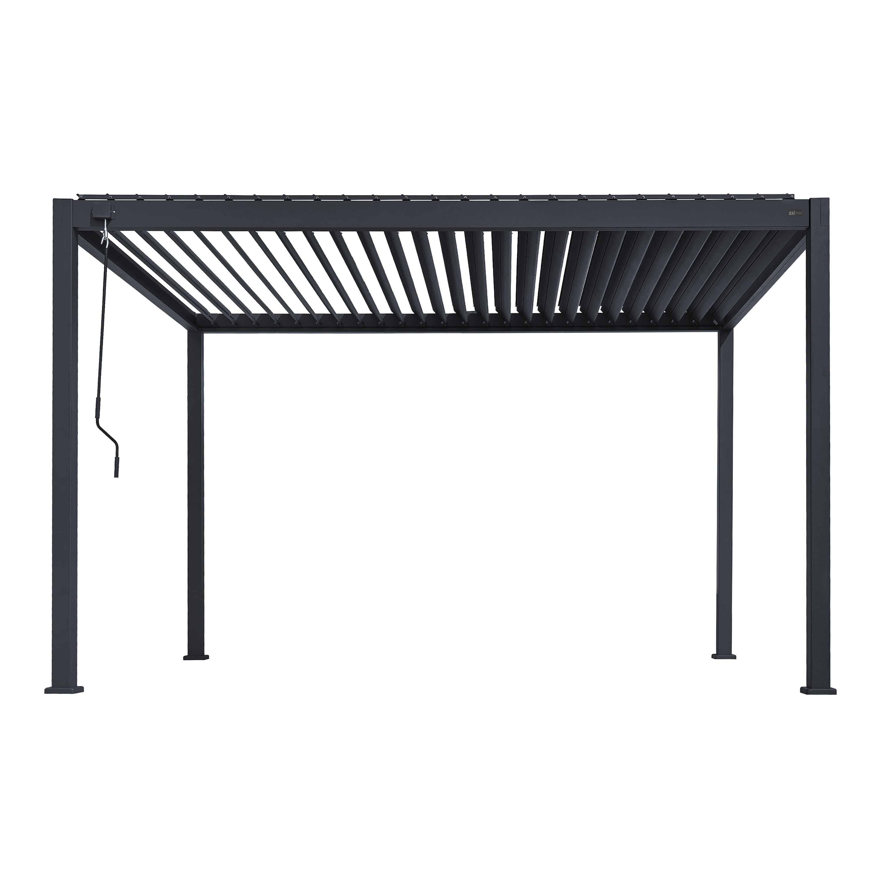 AXI Raya Pérgola de aluminio 300 x 400 x 250 cm | Pérgola moderna y ...