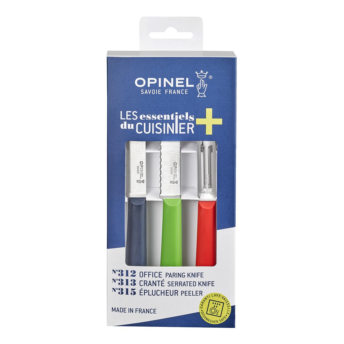 Set de couteaux OPINEL trio Les Essentiels | Leroy Merlin