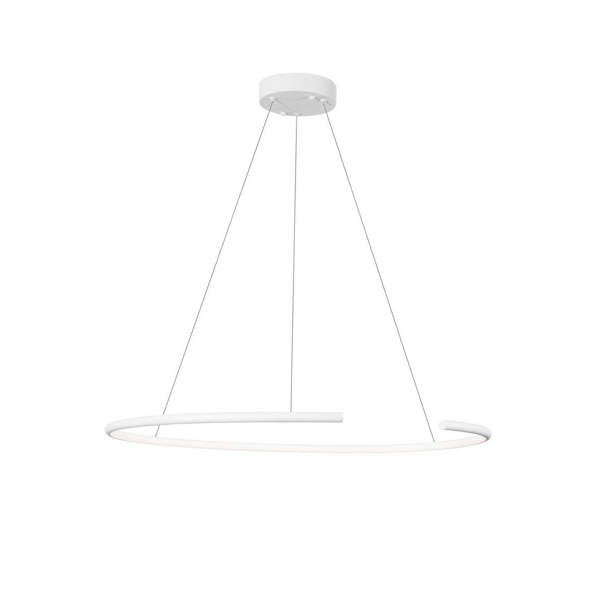 Merano Boise Plafonnier LED Intégré Sandy Blanc Aluminium LED 30W ...