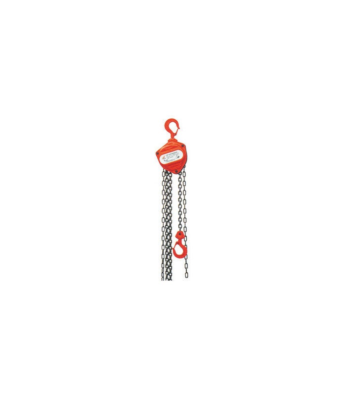 Palan manuel à chaîne 1 tonne 2,5 mètres MW Tools HNSJ1025 | Leroy Merlin