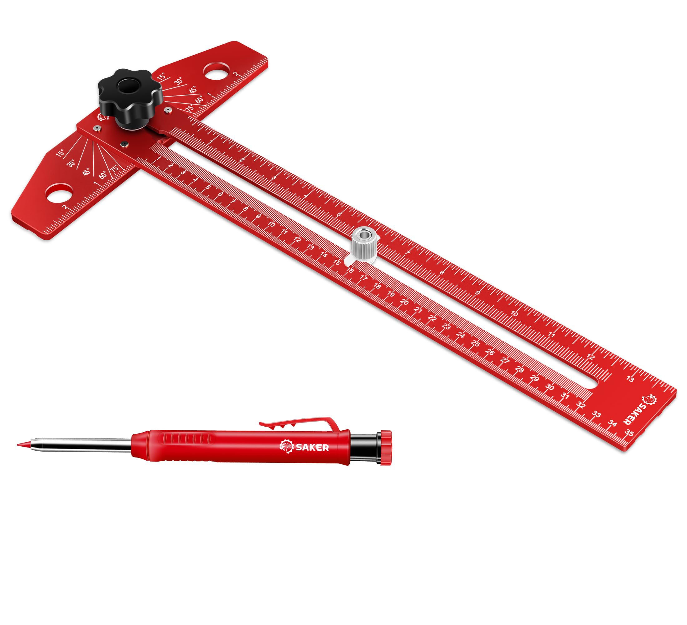 Règle de traçage de ligne pour traceur de menuiserie, règle d'aide au ...