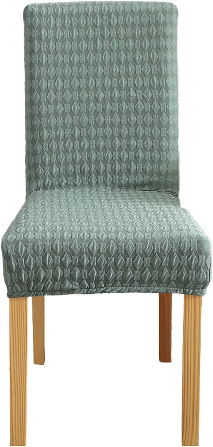 Housses de chaises tricotées, Housse de Chaise Jacquard pour la Maison ...