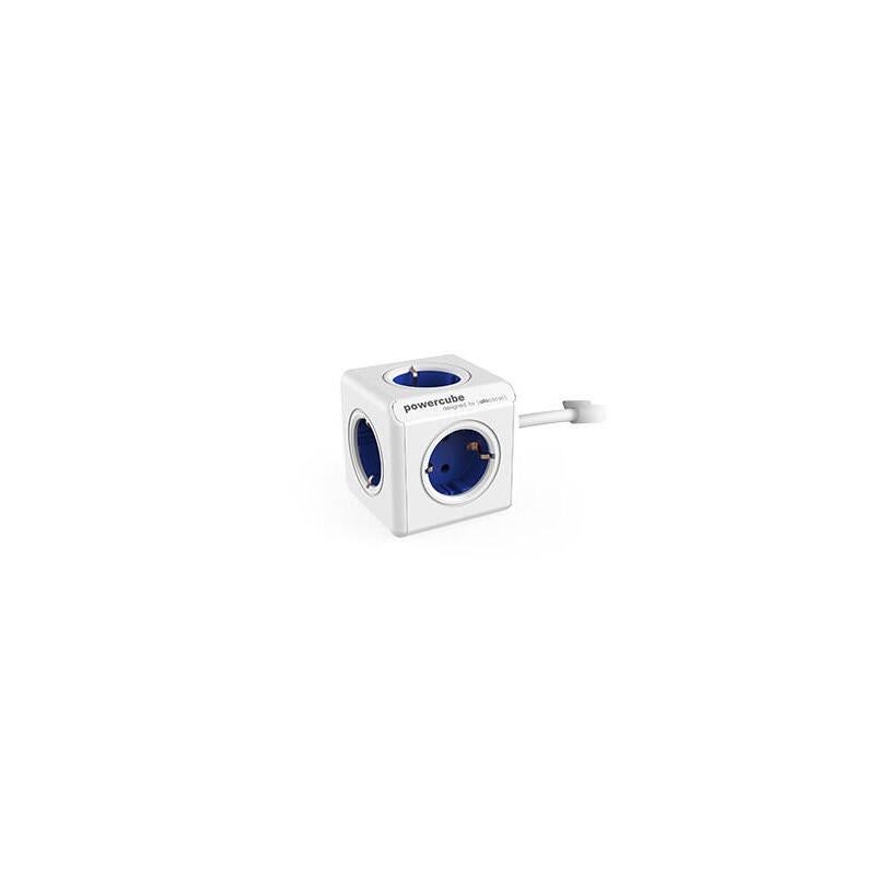 Powercube allocacoc multiprise bleue tendue type f/5 prises/c ble fixe ...