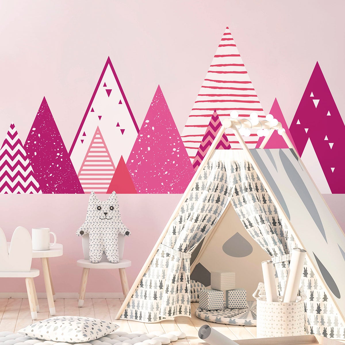 Stickers muraux enfants - Décoration chambre bébé - Autocollant Sticker ...