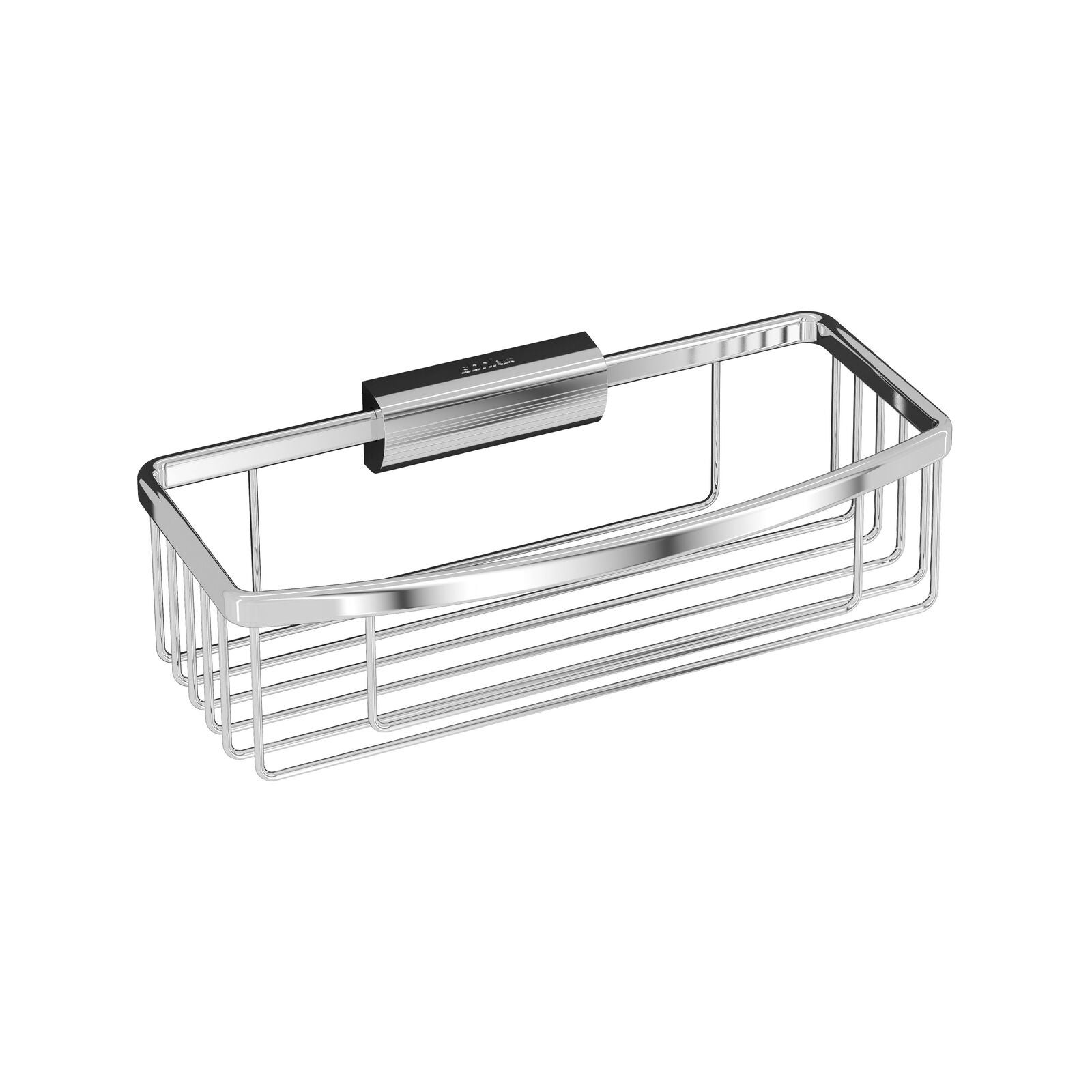 Inda - L.26 H.8 cm panier suspendu en laiton chromé | Leroy Merlin