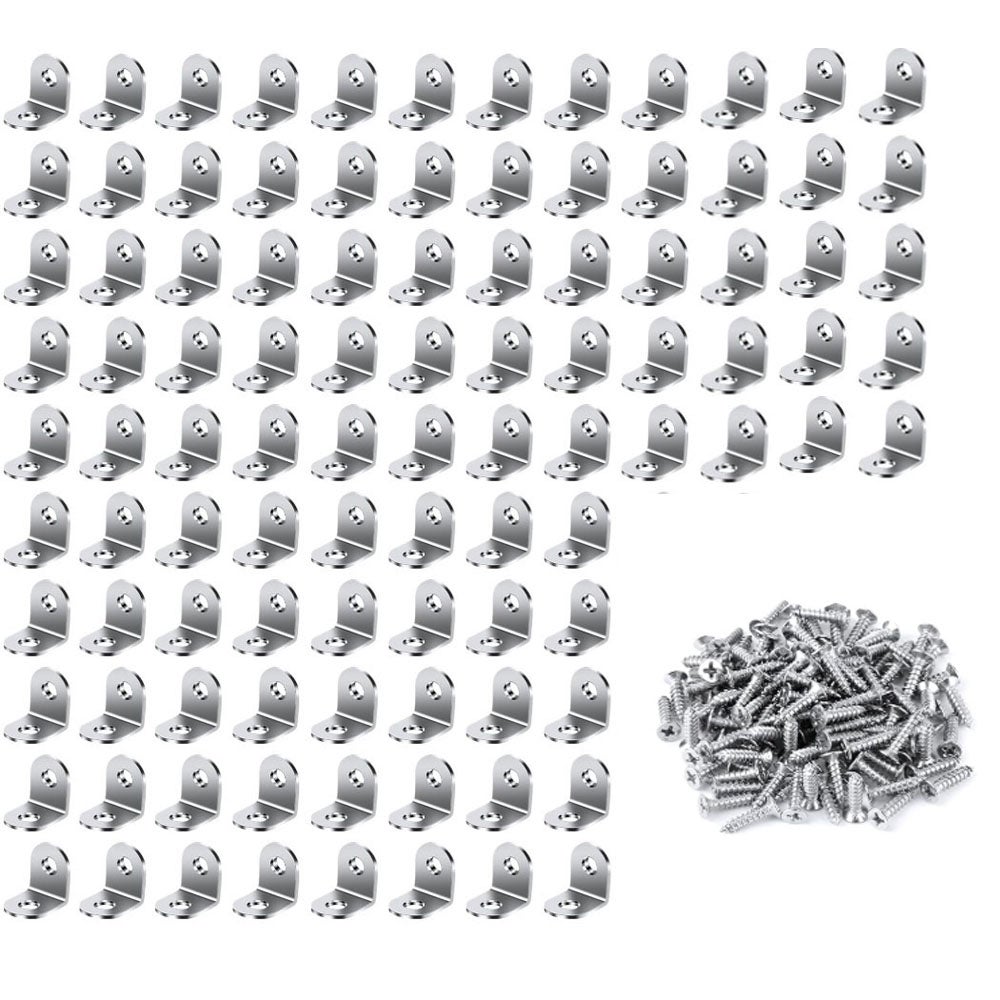 Supports de fixation en acier inoxydable - Lot de 100 supports de ...