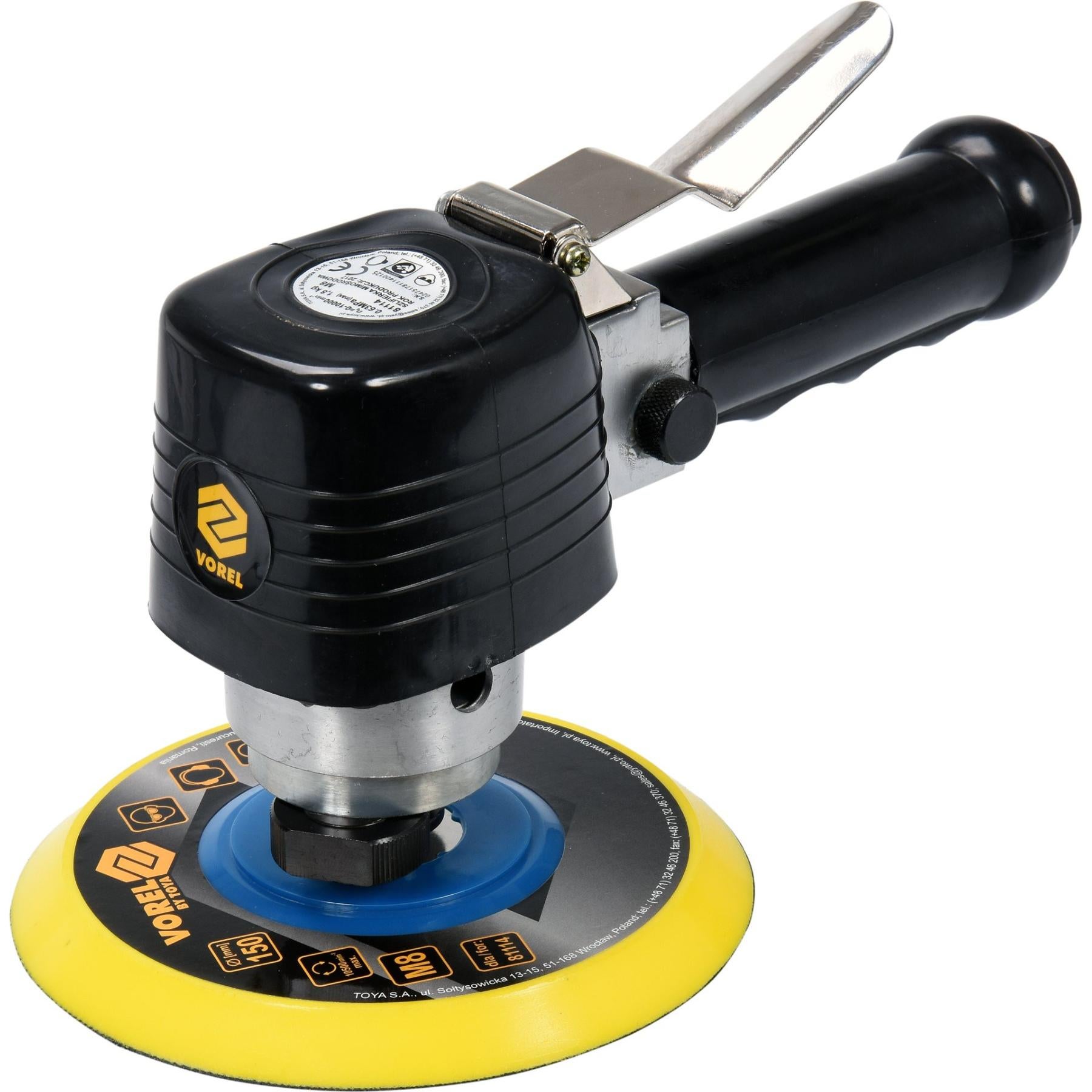 PONCEUSE PNEUMATIQUE ORBITALE DOUBLE ACTION Ø 150 mm | Leroy Merlin