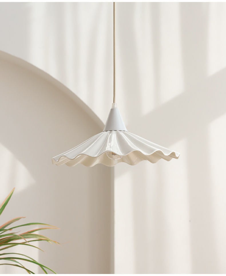 Lustre simple en céramique, lustre créatif et luxueux en forme de ...