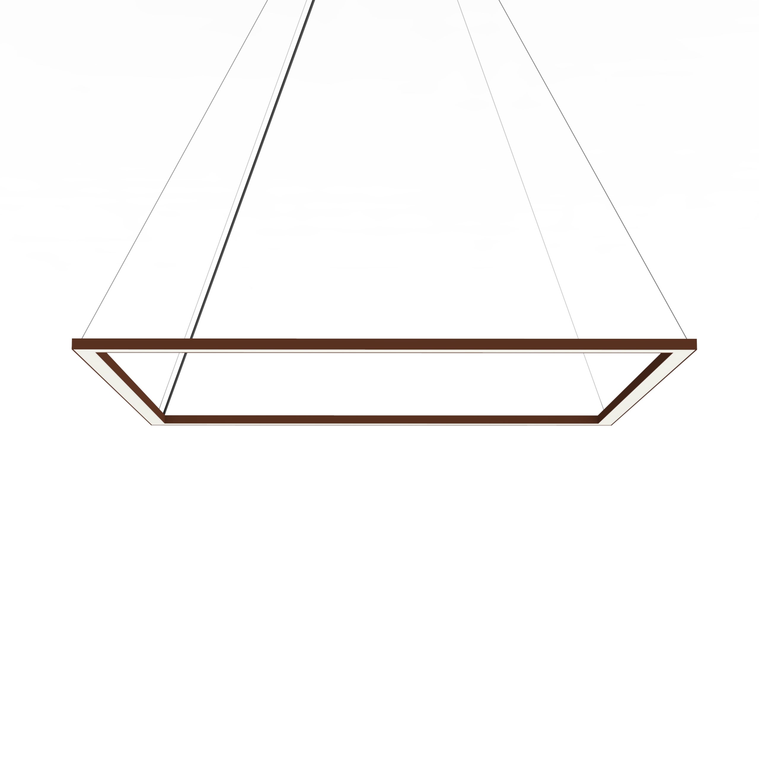 LUMICOM | Fde cuivre Suspension, STRIP LED, 70W/m, 4000K, métal, corten ...