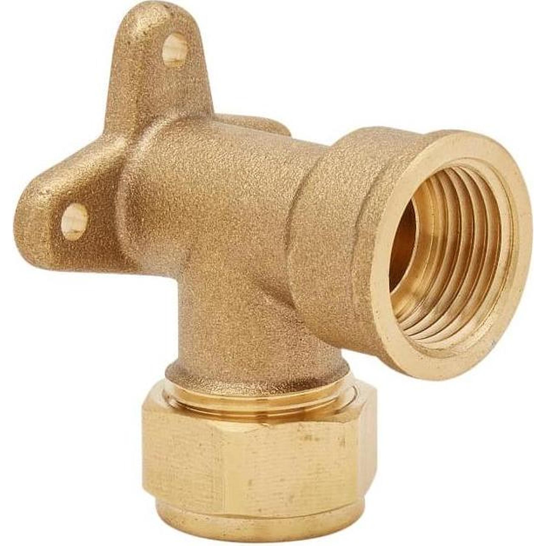 Oferta PACK: 10 codos de latón hembra diámetro de fontanería 1/2" (15x21) biconico para diámetro ...