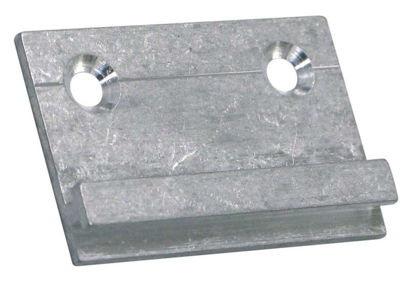 Patte de fixation murale - Décor : Brut - Hauteur : 35 mm - Largeur ...