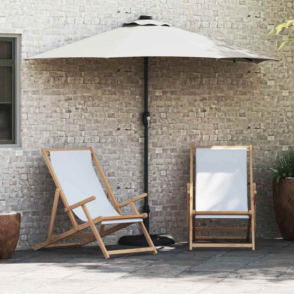 Parasol de Sable 294 x 150 x 223 cm Polyester et Acier | Leroy Merlin