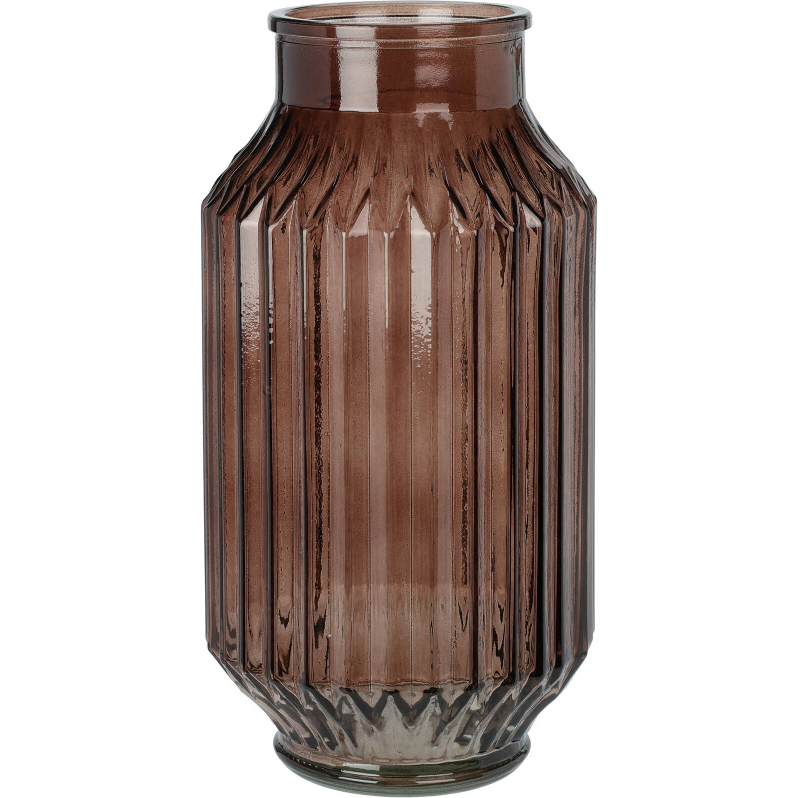 Vase décorative, forme allongée, 23 cm, Home Styling Collection | Leroy ...