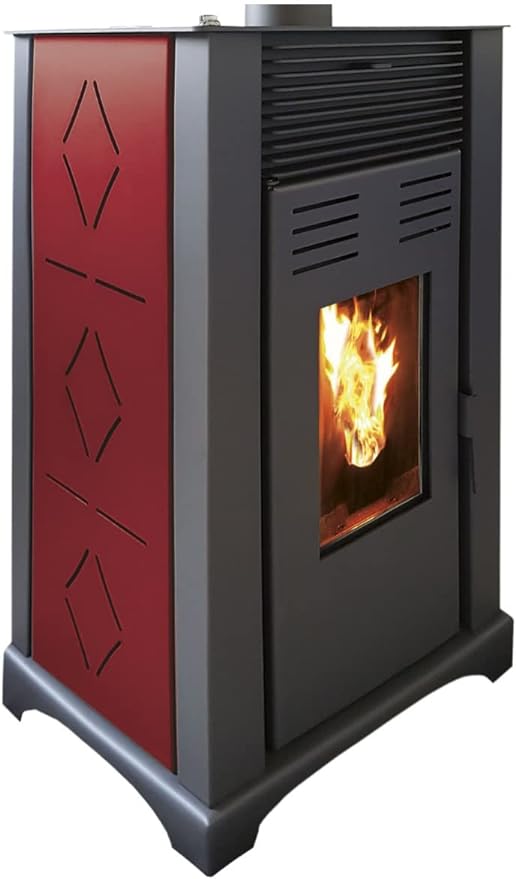 Estufa De Pellet Joima Terranova 7 Kw Burdeos | Leroy Merlin