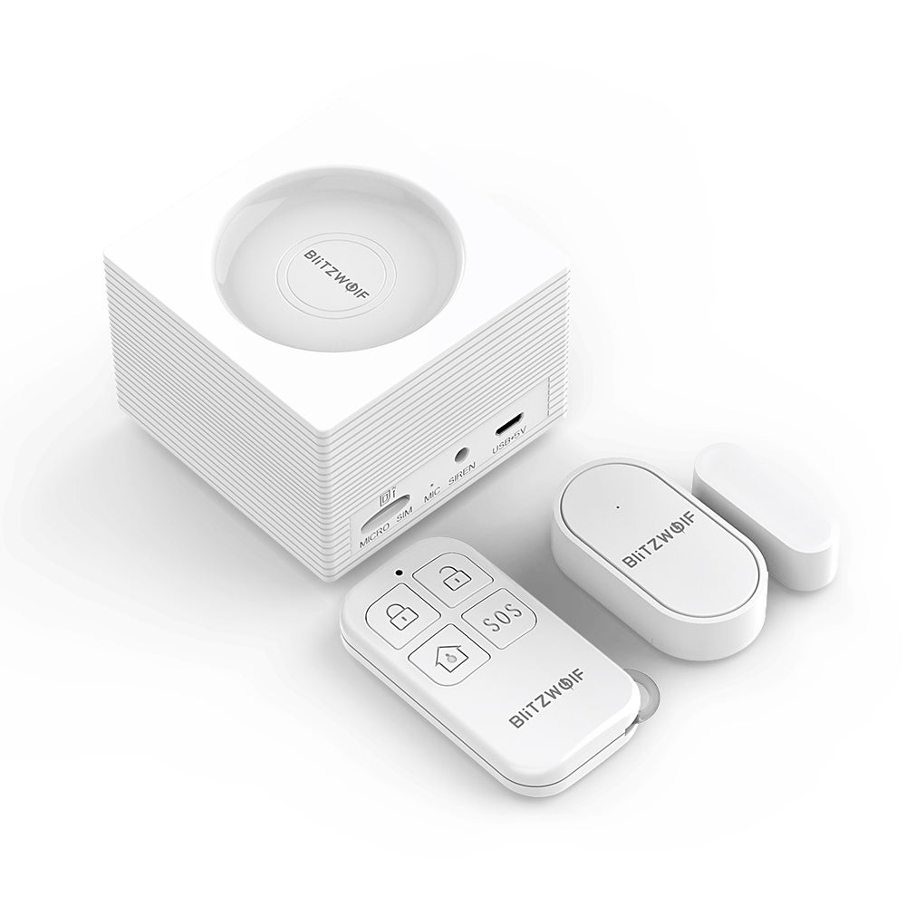 Sistema de alarma de seguridad 2G y GSM Blitz Wolf BW-IS22 Con control ...
