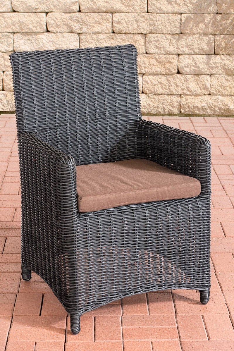 Chaise Fontana / Sankt Marlo Terra marron 5mm noir | Leroy Merlin