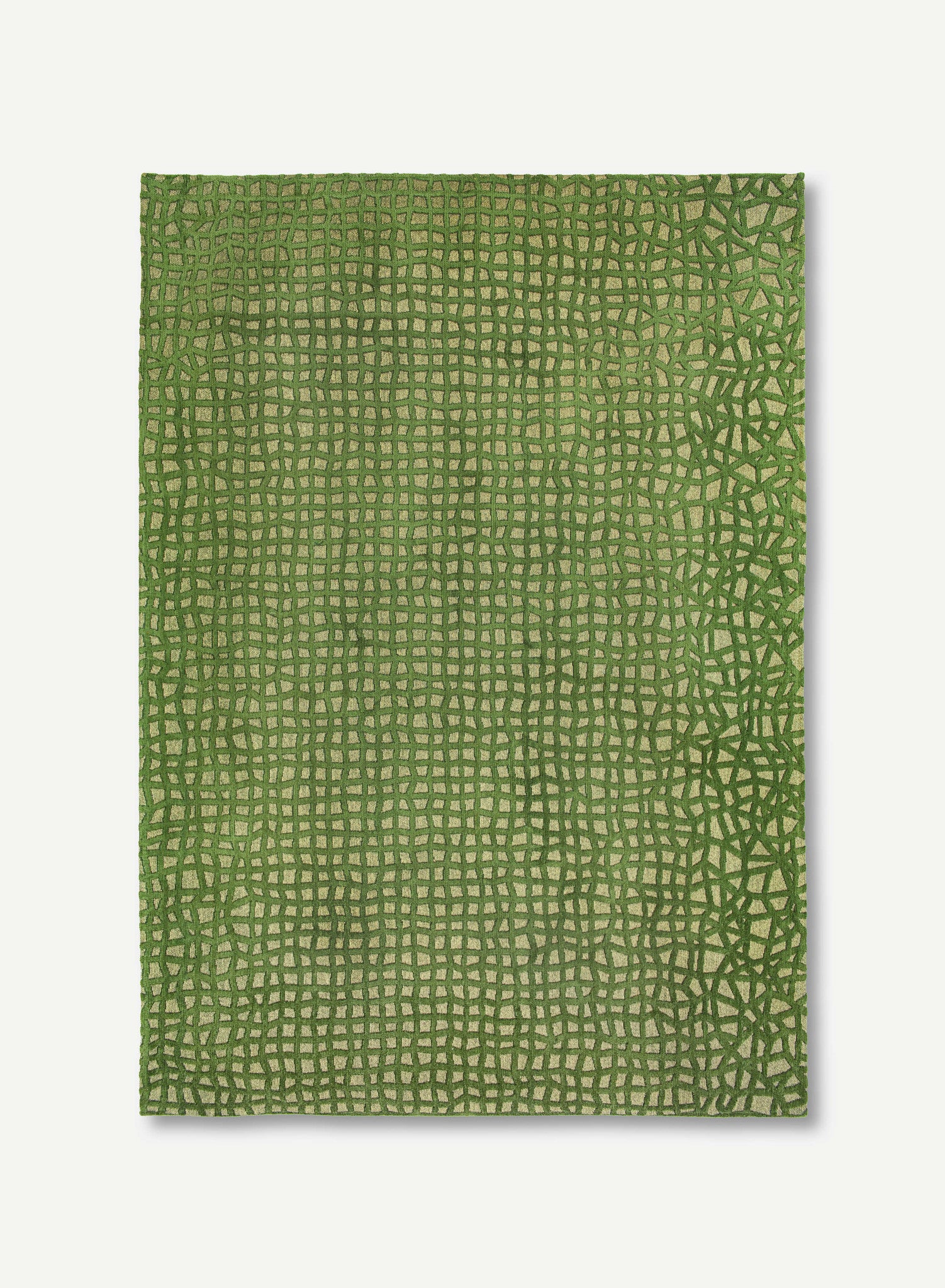 Trammel design - Tapis structuré - Alta Green - Rond 240 CM - louis de ...