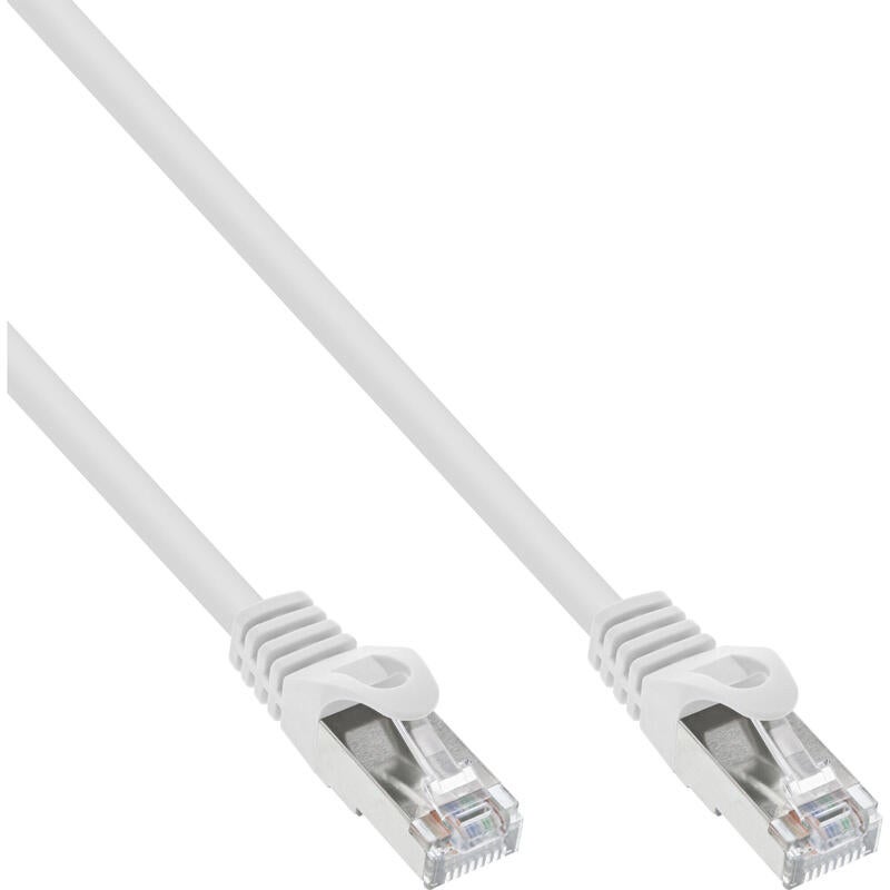 Cable de red inline sf/utp cat.5e blanco 30m | Leroy Merlin