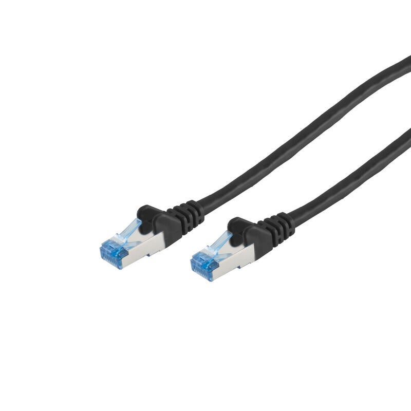 S-conn 75715-s cavo di rete 5 m cat6a s/ftp (s-stp) nero | Leroy Merlin
