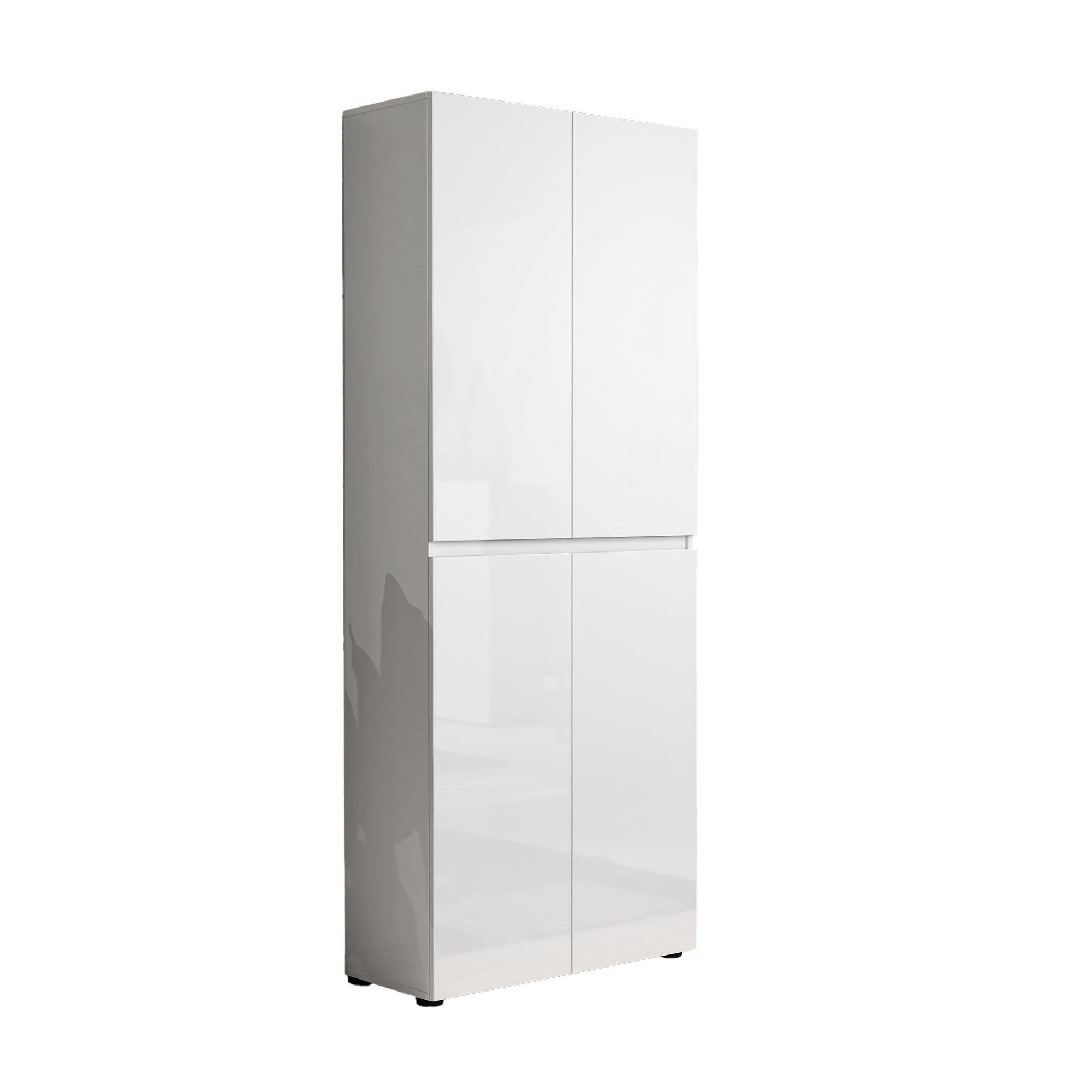Sapatero Made in Italy, 36 Pares 10 Estantes, 4 Puertas, 80x34x200h cm ...