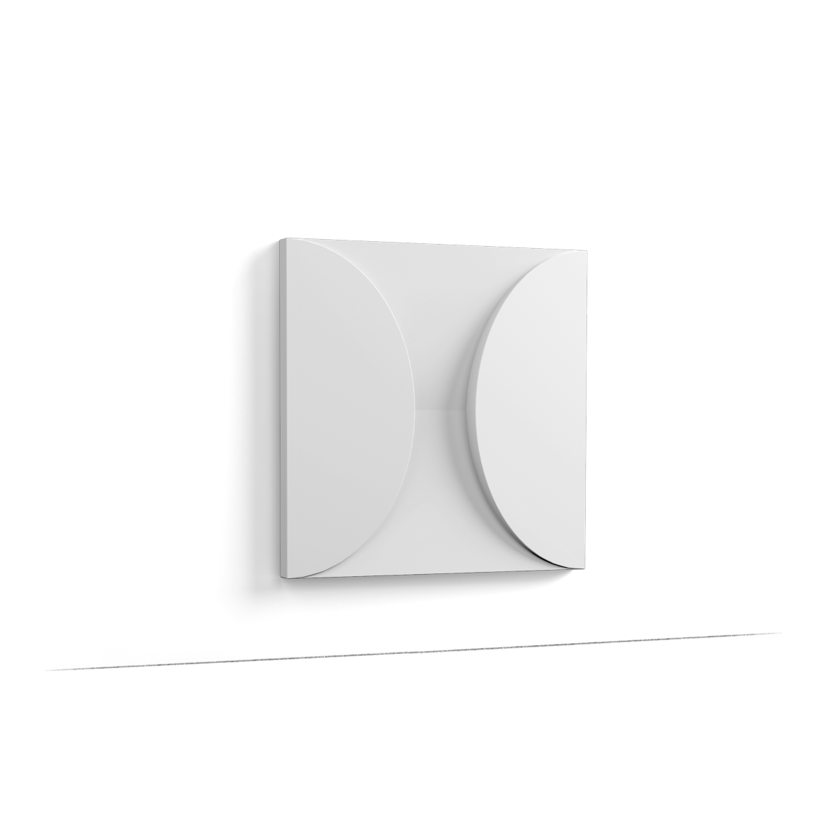 ORAC DECOR PANEL 3D 33,3x33,3x2,9 CM W107 CIRCLE | Leroy Merlin
