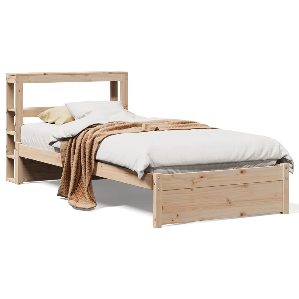 Lit simple，Lit adulte，Cadre de lit avec tête de lit sans matelas 90x200 ...