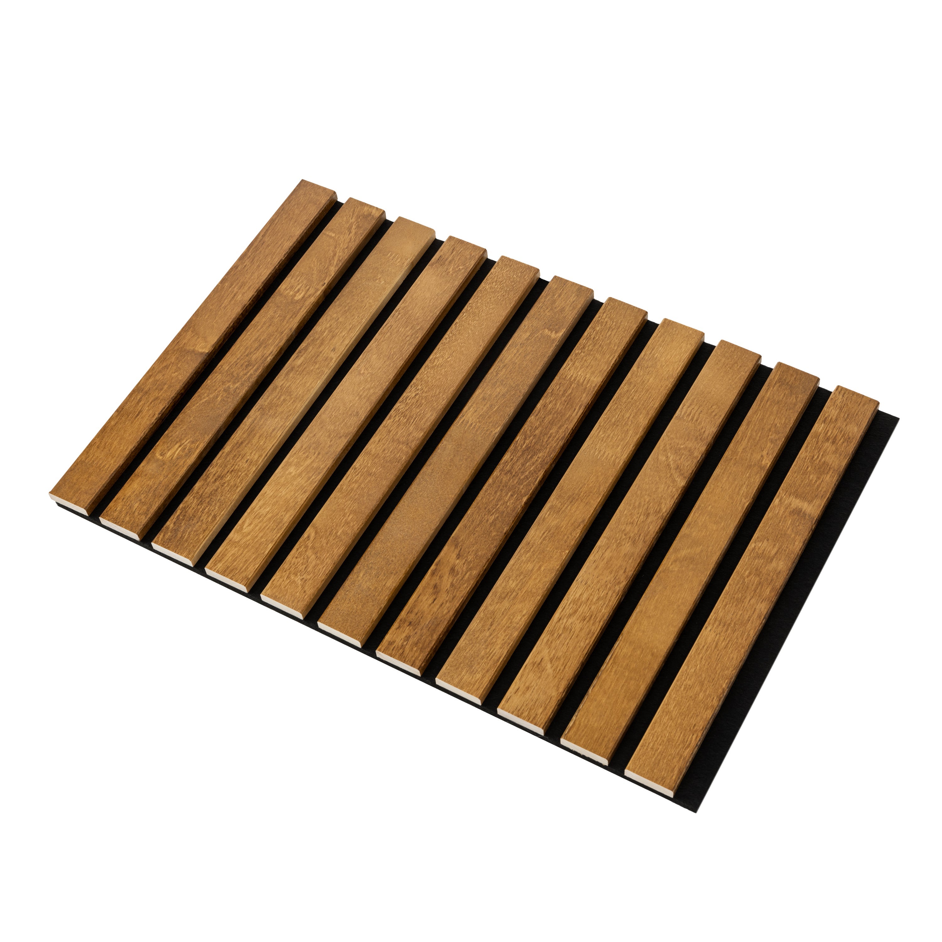 Lot de 2 Panneau Tasseau Acoustique en Bois - 40x60cm - Lattes 40mm ...