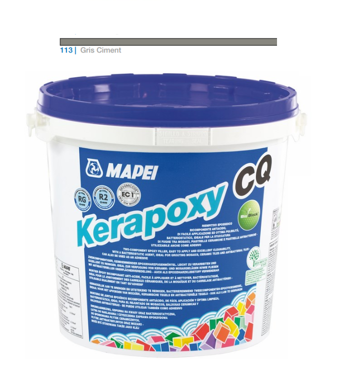 KERAPOXY CQ MAPEI - 113 Gris ciment - 3 Kg | Leroy Merlin